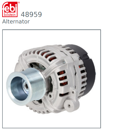 5802879829 - ALTERNATOR FEBI – ARETE 1
